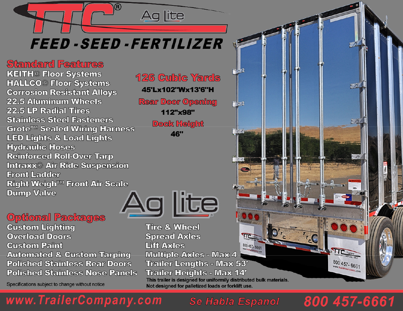 TTC Commodity Trailers | The Trailer Company