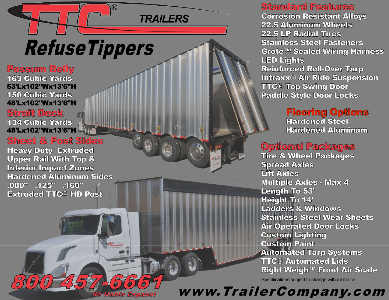 TTC Refuse Tipper | The Trailer Company